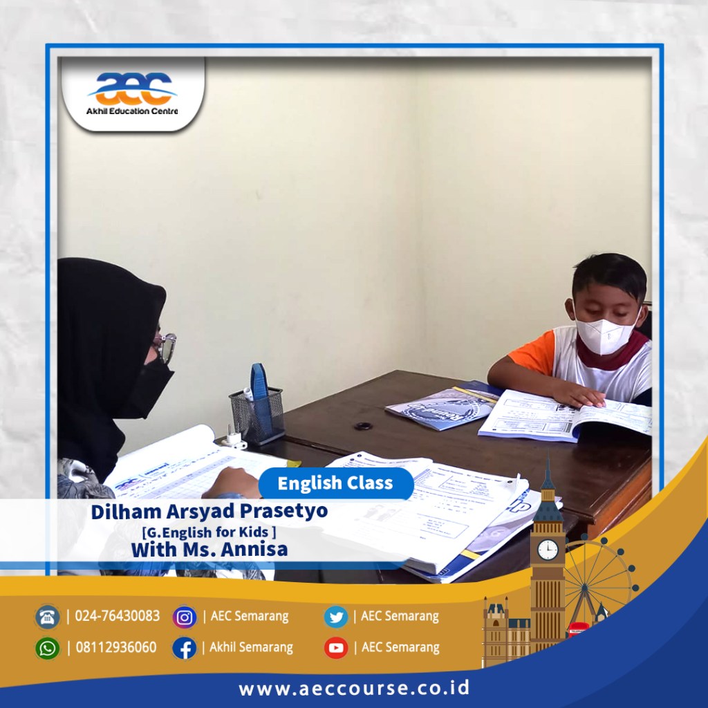 ENGLISH COURSE – KURSUS BAHASA ASING ONLINE DAN OFFLINE